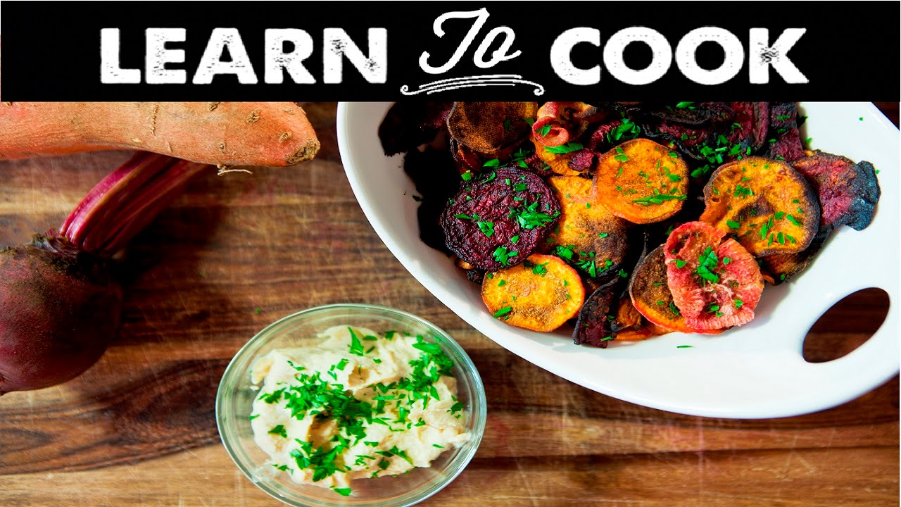 Learn To Cook: How To Make Baked Root Veggie Chips