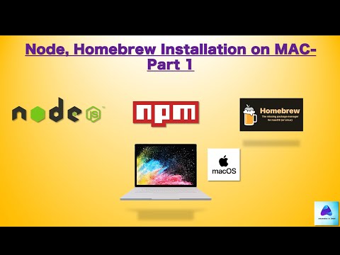 6 | Node.js | Homebrew installation on Mac M1, M2, M3|