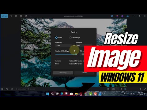 How to Resize an Image on Windows 11