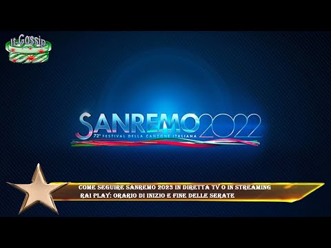 Come seguire Sanremo 2023 in diretta tv o in streaming Rai Play: orario di inizio e fine delle sera