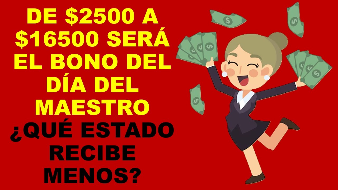 I am a teacher: TEACHER'S DAY BONUS 2026 WHICH STATE RECEIVES THE LEAST?