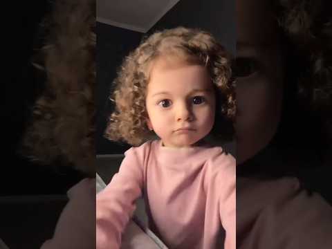 😱🥰Cute baby dance | trending song | curly hair🥺😱 #youtubeshorts #shorts