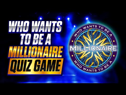 ONLINE QUIZ GAME TRIVIA QUESTIONS🧠Who wants to be a millionaire QUIZ SHOW