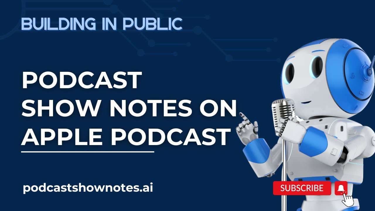 What Podcast Show Notes Look Like on Apple Podcasts