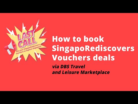 LAST CALL! Use your SingapoRediscovers Vouchers to explore Singapore!