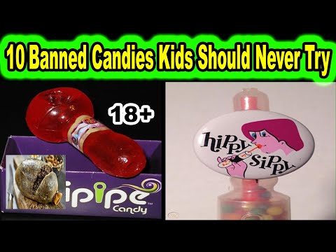 10 Banned Candies That Are Deadly And Cause Many Deaths around the world- Axegic Tv