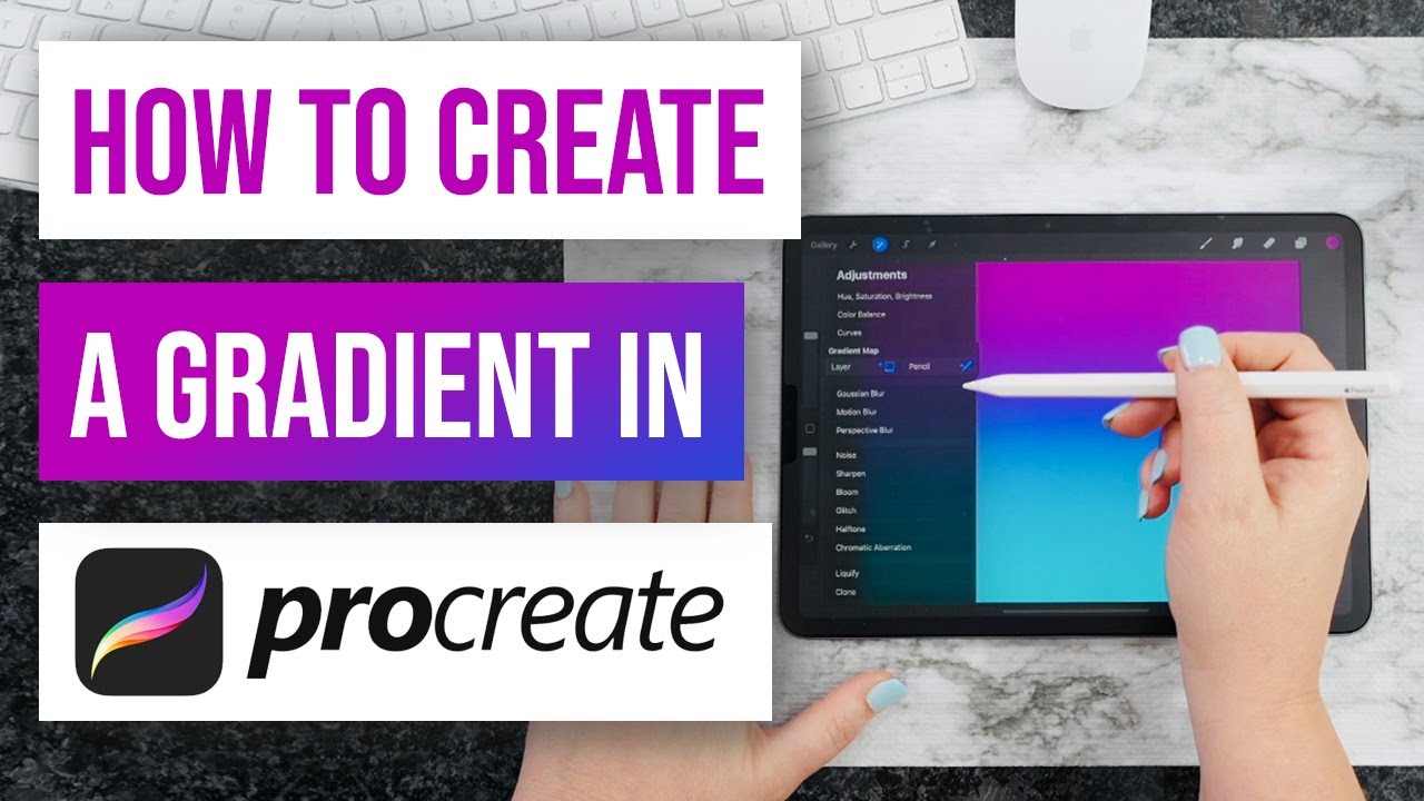 🌈 How To Create A Gradient In Procreate