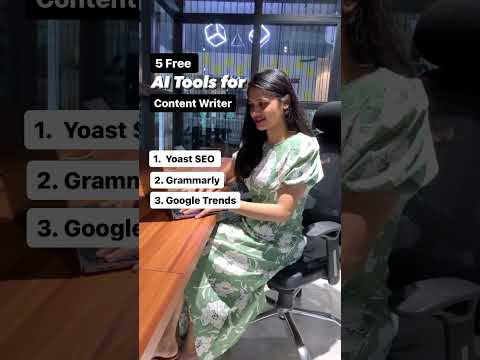 5 free AI tools for content writers| Content writing freelancing| #rightplatform #atmanirbhar #skill