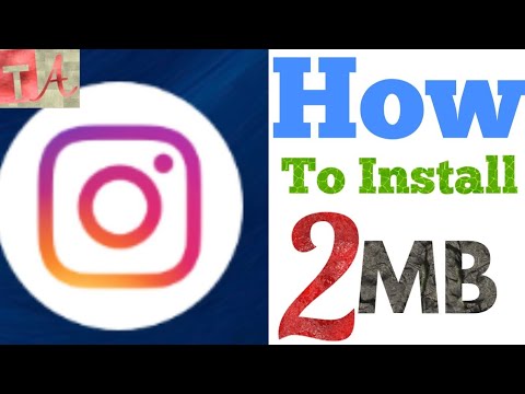 How to download Instagram lite APK . How to install Instagram lite APK 2MB