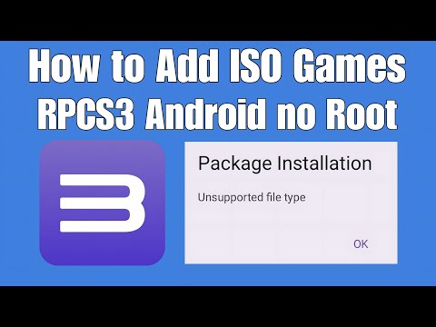 How to Add ISO Games in RPCS3 RPCSX Android no Root