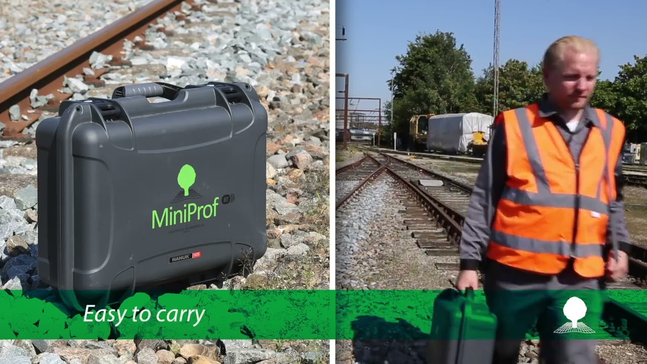 MINIPROF RAIL AND WHEEL PROFILE MEASURING DEVICE