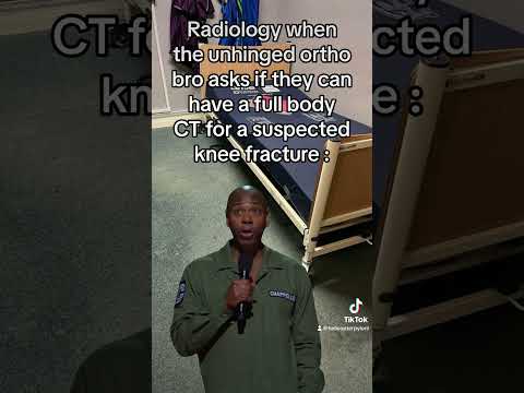 Unhinged ortho bros asking radiology for a whole body CT #medicomemes #funny #medicinememes #memes