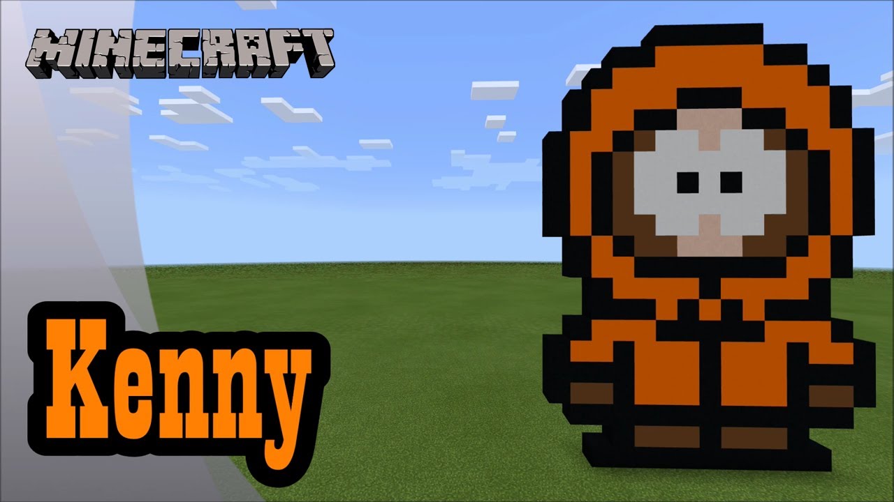 Minecraft: Pixel Art Tutorial and Showcase: Kenny (South Park)