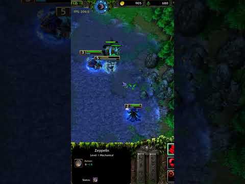 Zeppelin Tricks in Warcraft 3 #gaming #warcraft3