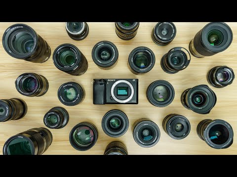 Top 10 Lenses For Sony APS-C Cameras (Sony a6000)