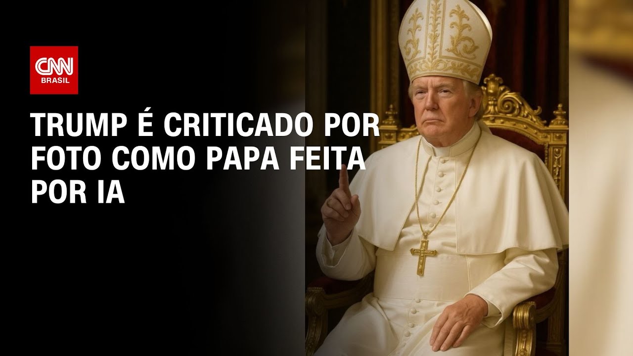 Católicos criticam imagem de Trump como papa feita por IA: "Não tem ...