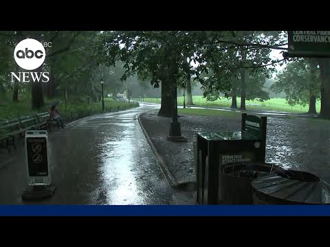 Severe storms hit East Coast with storm watches in effect along the I-95 corridor
