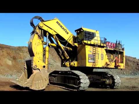 Komatsu PC5500-6 Hydraulic Excavator, 535 ton, 1260 hp, Price from Rs.0 ...