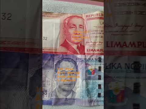 #100peso Bill 50peso of Pres.Aquino and President Arroyo