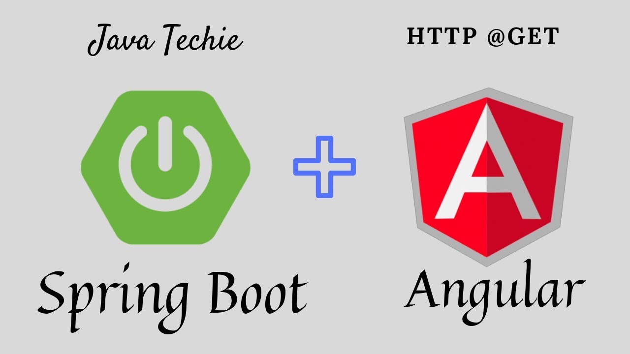 Angular + Spring Boot | Building a Web Application | @GET | Java Techie