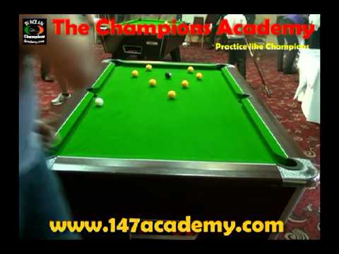 INTERNATIONAL POOL - THE DUBLIN RACK - PJ NOLAN ACADEMY TRAINING ROUTINE