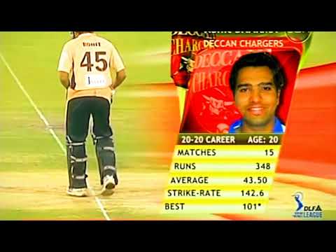 Rohit Sharma 66(36) Ball || Deccan chargers 2008 IPL