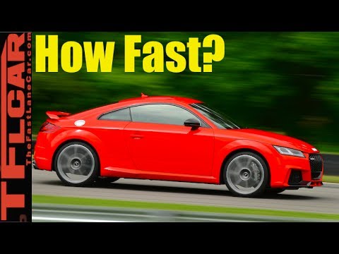 How Fast is the New 400 HP Audi TT RS from 0-60 MPH?
