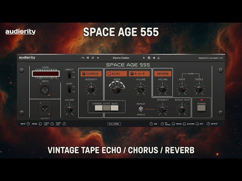Audiority Space Age 555 - Vintage Tape Echo / Chorus / Reverb (AAX, AU, CLAP, VST3) - Gearspace