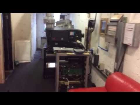Cinema Projection room update video
