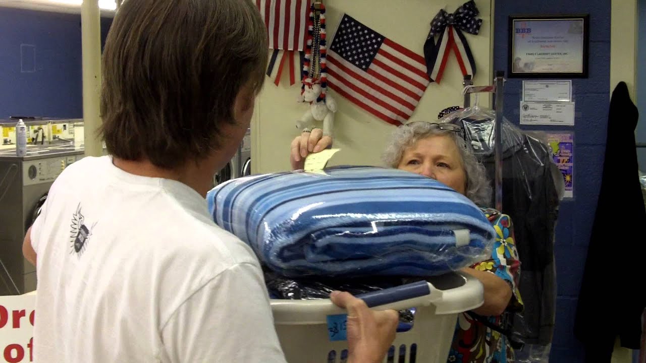 Pick Up my Completed Laundry in 2 Minutes!