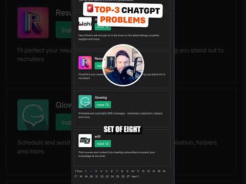 🚨Problems with ChatGPT