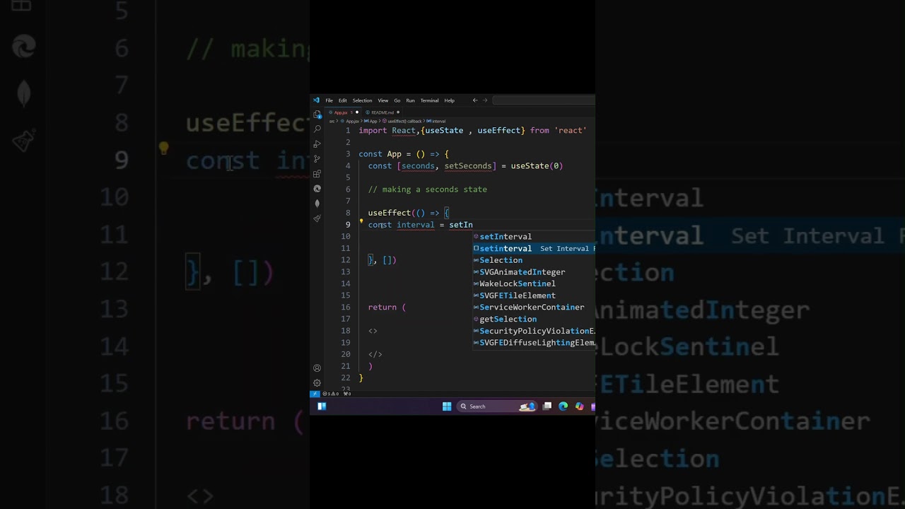 How to make a Timer in React Js #reactjs  #javascript  #webdevelopment  #timer  #codingtutorials