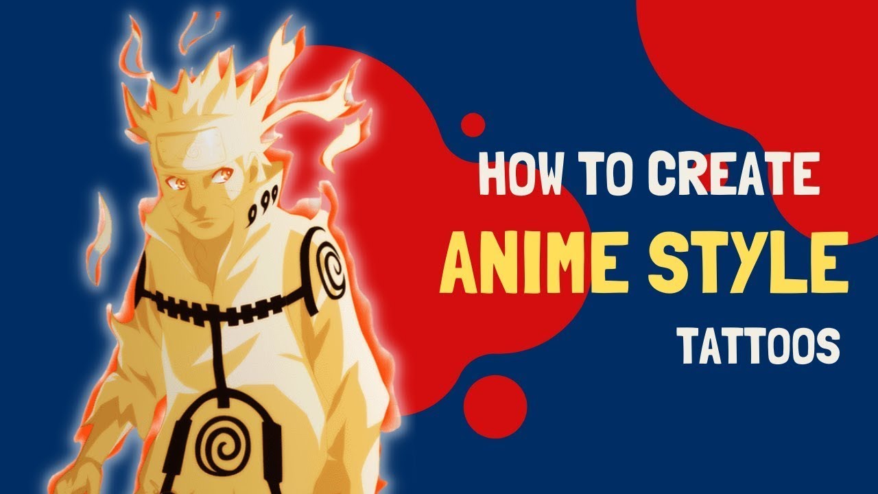 How To Create ANIME TATTOOS! | Tattoo Design Tutorial