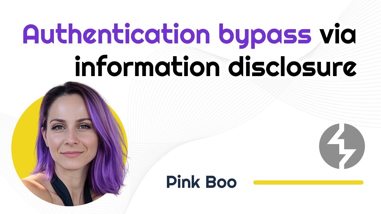 Authentication bypass via information disclosure | PortSwigger Academy tutorial