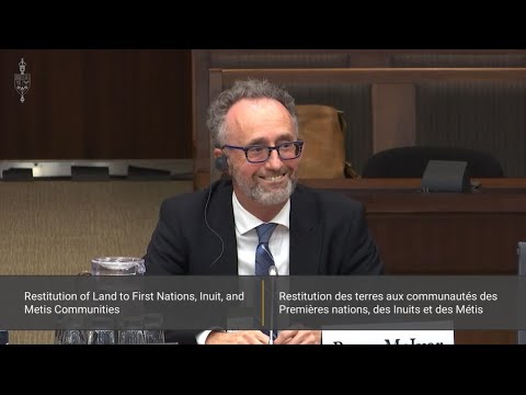 Dr. Bruce McIvor - Opening Statement - House of Commons INAN Committee - Land Restitution Study