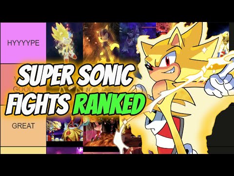 Ranking Every Super Sonic Boss Fight from WORST to BEST!!! (2k Subscriber Special)