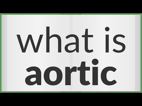 Aortic | meaning of Aortic