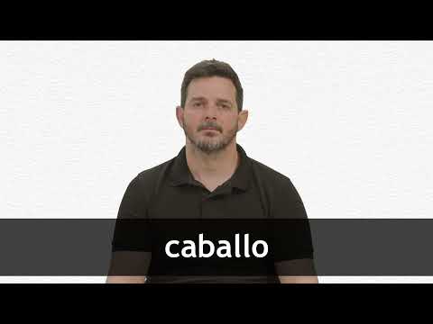 How to pronounce CABALLO in European Spanish
