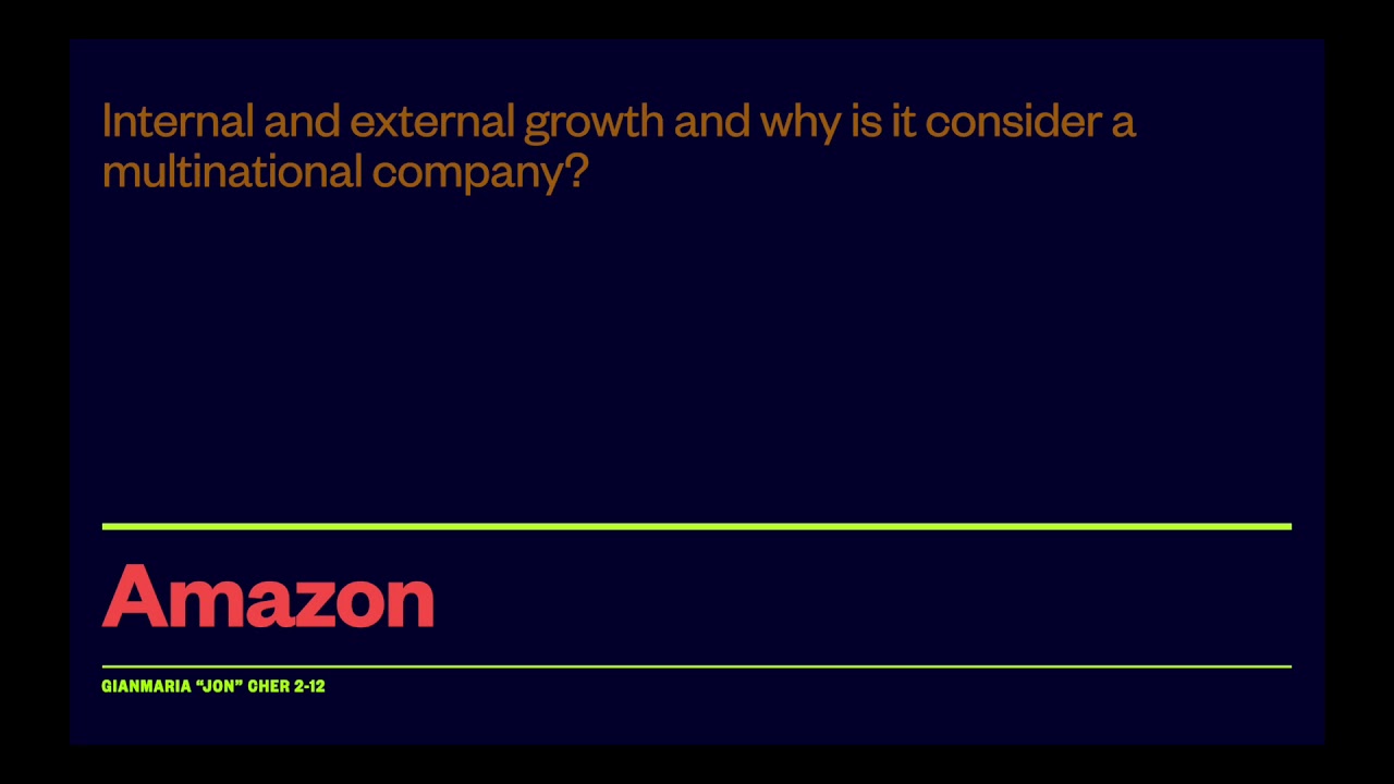 Amazon presentation