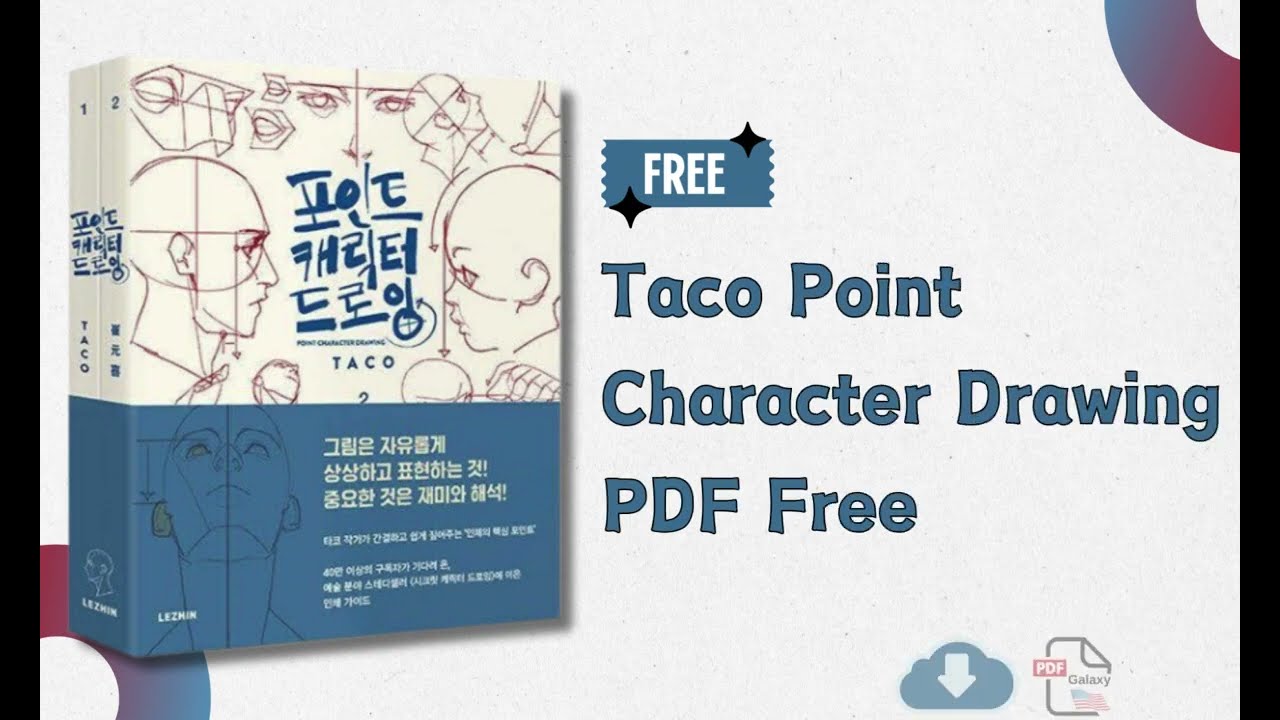Taco Point Character Drawing PDF Free Download