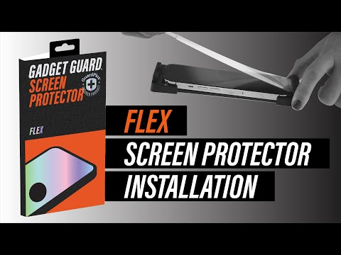 Gadget Guard FLEX Screen Protector Installation