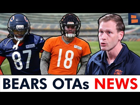 Chicago Bears News From OTAs: Luther Burden Injury + Ben Johnson & Kevin Byard Talk Caleb Williams