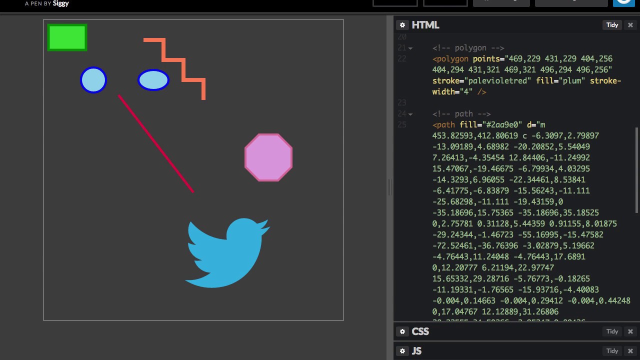 SVG Basic Shapes & Primitives