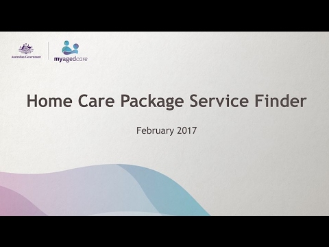 My Aged Care – Home Care Package Service Finder