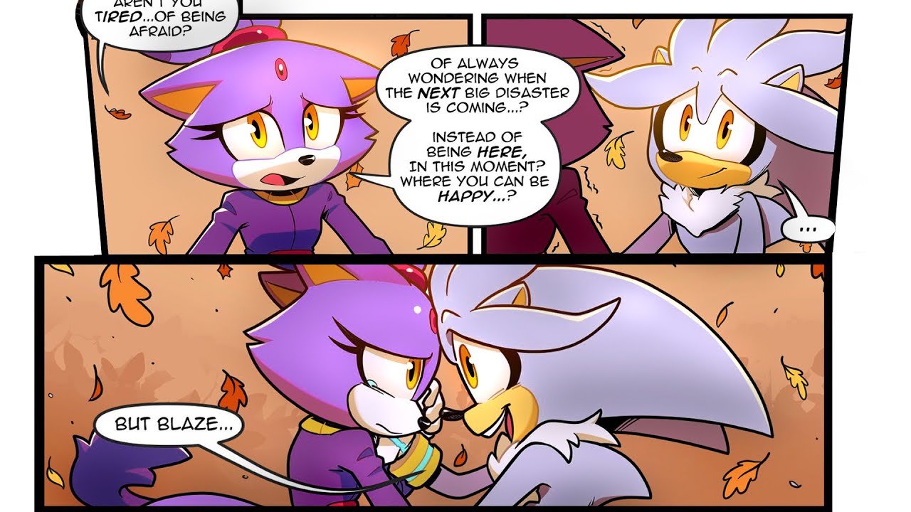 Silver x Blaze (Silvaze) Comic Dub Compilation