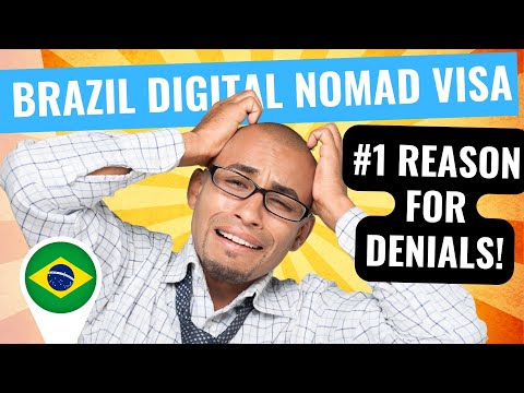 Brazil Digital Nomad Visa 😵 Number one reason for denials ☠️