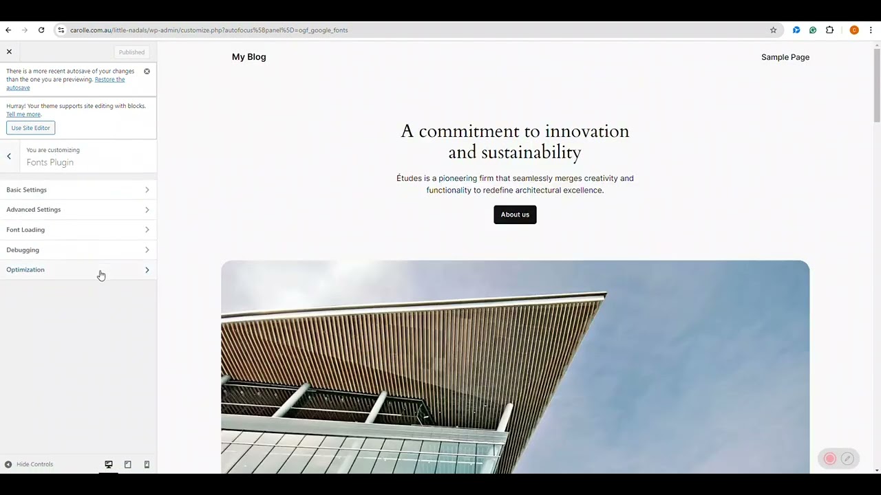 Adding custom fonts to WordPress - Fonts Plugin