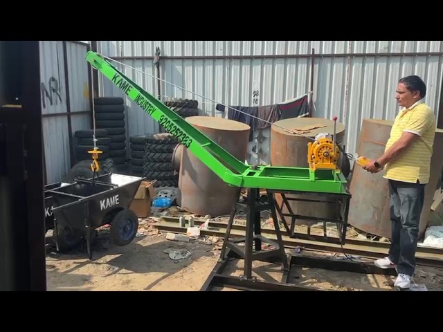 Monkey Hoist And Lift Machine - Mini Crane Monkey Crane Manufacturer ...