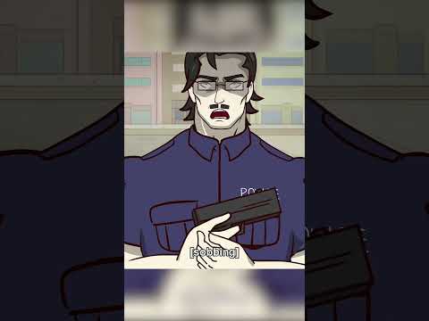 Relaxing Walk With SCP-053 & SCP-682 - Rubber Diaries EP5 #shorts