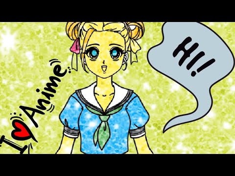 Coloring anime girl | Coloring book anime, coloring pages